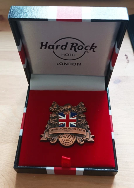 HARD ROCK HOTEL London, 2019 Grand Opening Team Pin – Boxed £40.00 ...