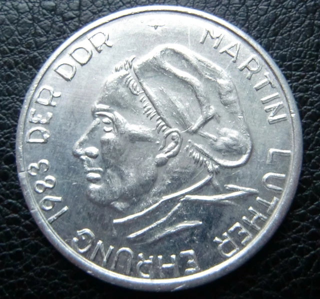 DDR MEDAILLE-ALU MARTIN Luther Ehrung der DDR 1983 EUR 3,40 - PicClick DE