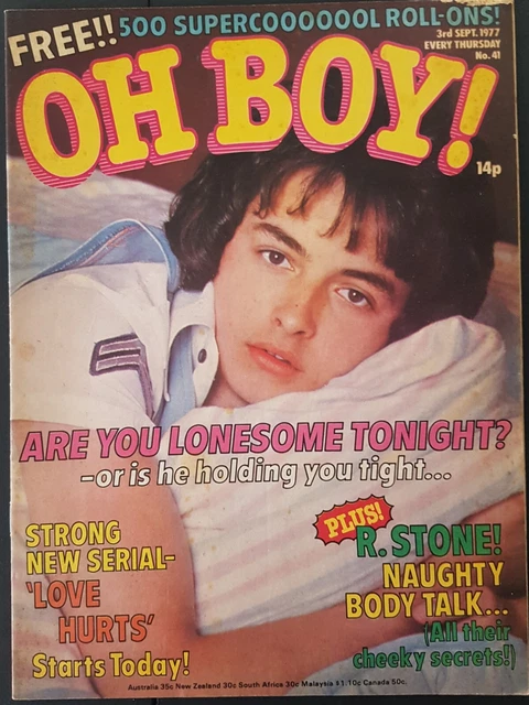 OH BOY MAGAZINE 3 September 1977 - Ian Mitchell BCR (Cover), Allesi ...