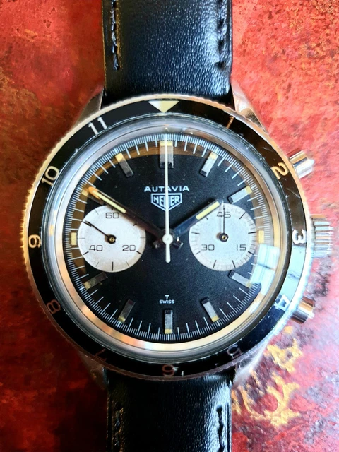 HEUER AUTAVIA 3646 Andretti 3rd Execution - Valjoux 92 Chronograph ...