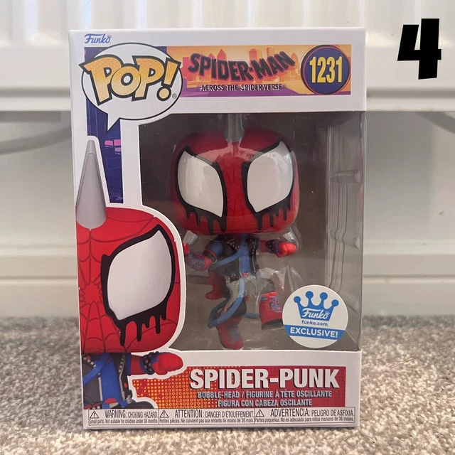 SPIDER-PUNK #1231 SPIDER-MAN Across the Spiderverse Marvel Funko Pop ...