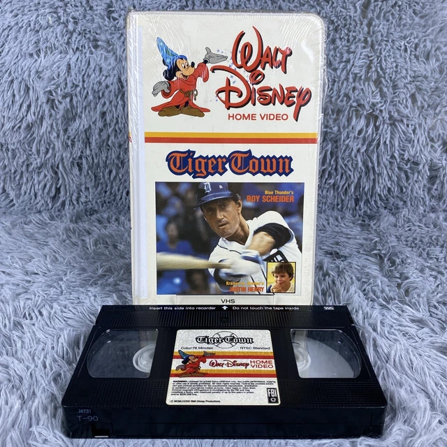 TIGER TOWN WALT Disney Home Video VHS Tape 1983 Baseball White ...