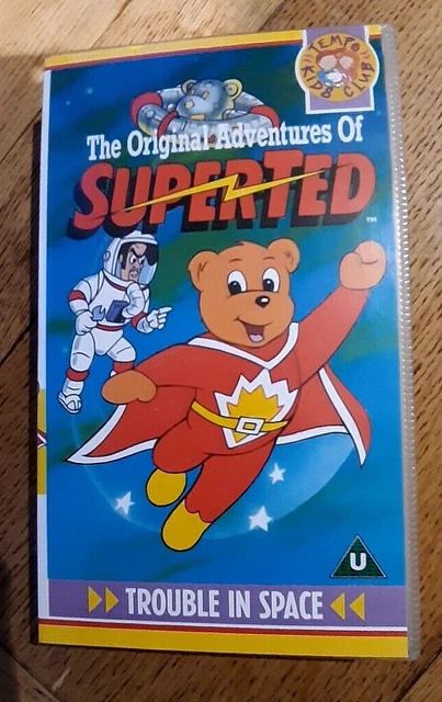 RARE THE ADVENTURES Of Superted Vhs Video. Trouble In Space £8.50 ...