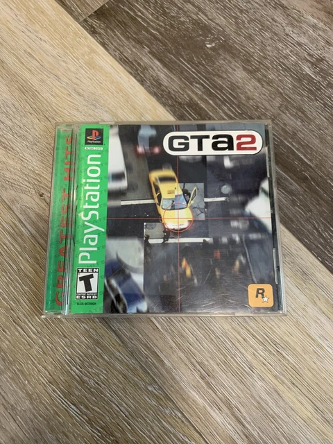 GTA 2 GRAND Theft Auto Sony PlayStation 1 PSOne PS1 Greatest Hits ...