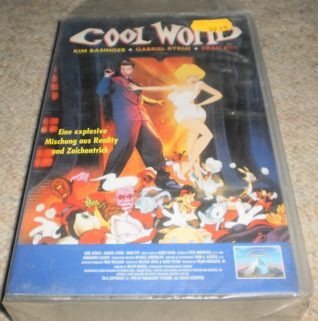 VHS - COOL World mit Kim Basinger,Gabriel Byrne,Brad Pitt / NEU & OVP ...