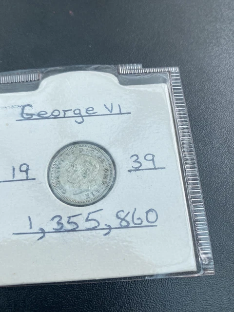 COINS OF ENGLAND George V1 Three Pence 1940. £1.00 - PicClick UK