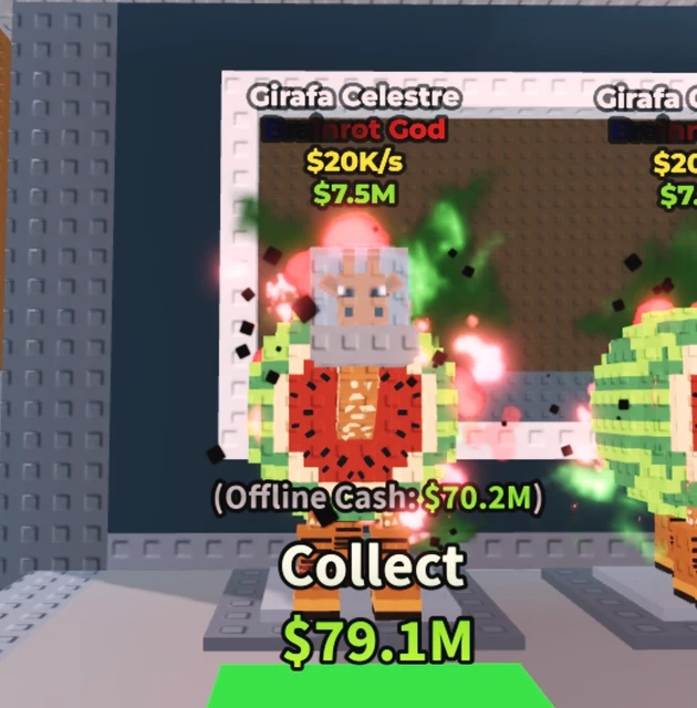 🦒ROBLOX STEAL A Brainrot *Girafa Celestre* Brainrot God🍉Cheap $1.68 ...