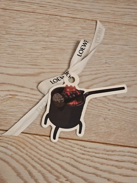 LOEWE X HOWL'S Moving Castle Studio Ghibli limitiertes Geschenketikett ...