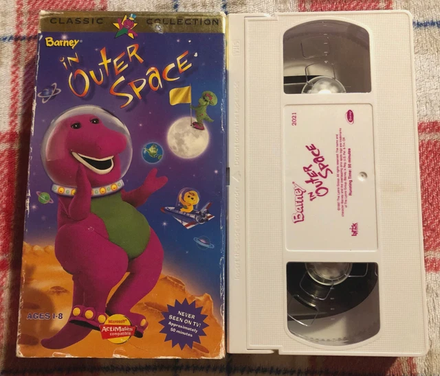 BARNEY IN OUTER SPACE [1998] {Classic Collection} VHS TAPE, TESTED ...
