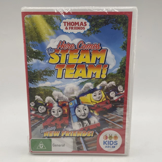 THOMAS & FRIENDS Here Comes The Steam Team Brand New Sealed DVD Reg 4 7 ...