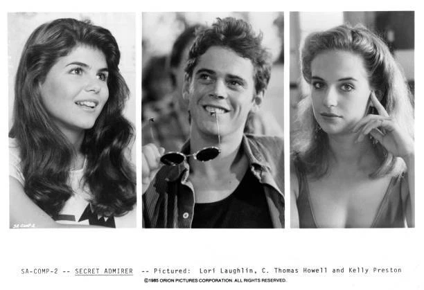 ACTRESS LORI LOUGHLIN And Actor C Thomas Howell 1985 Movie OLD PHOTO 1 ...