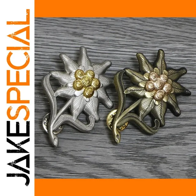 JAKESPECIAL – VINTAGE Edelweiss Flower Badge for Crafts EUR 40,79 ...