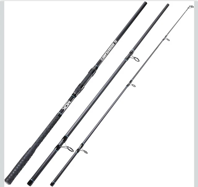 CARP FISHING ROD 3-section Carbon Carp Rod 3.0M Fishing Rod EVA Handle ...
