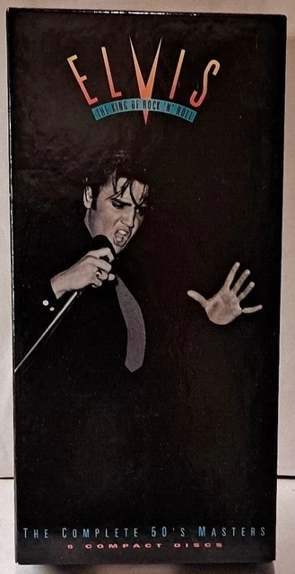 M344. ELVIS PRESLEY Box Set “The complete '50s Masters” 5 CD 1992 RCA ...