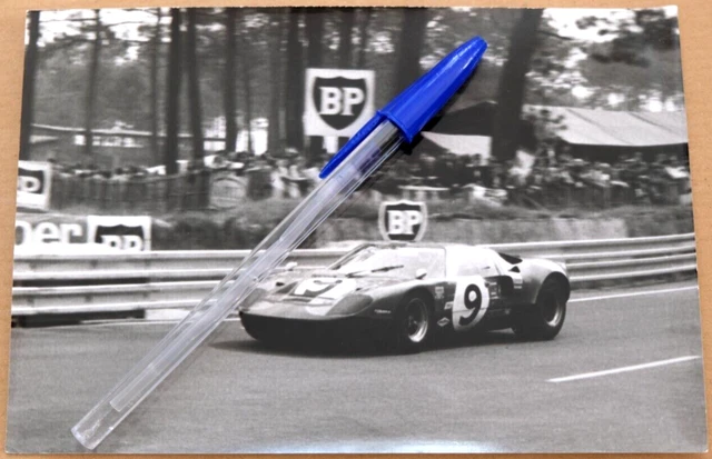 1969 24H DU MANS FORD GT40 Gardner Guthrie Photo Foto Presse Originale ...