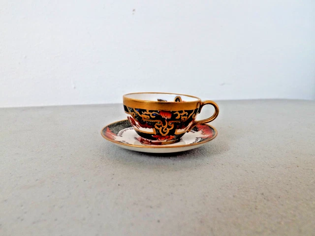 ANTIQUE COPELAND SPODE Imari Miniature Cup & Saucer c1891 £9.99 - PicClick UK