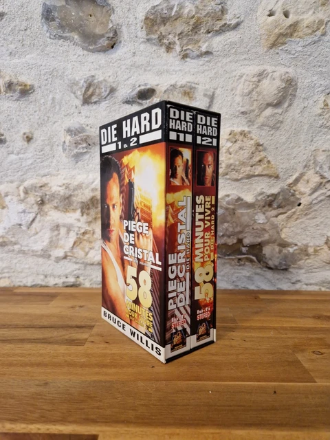 COFFRET VHS DIE Hard Piege De Cristal 58 Minutes Pour Vivre 1988 1990 coffret-vhs-die-hard-piege-de-cristal-58-minutes-pour-vivre-1988-1990