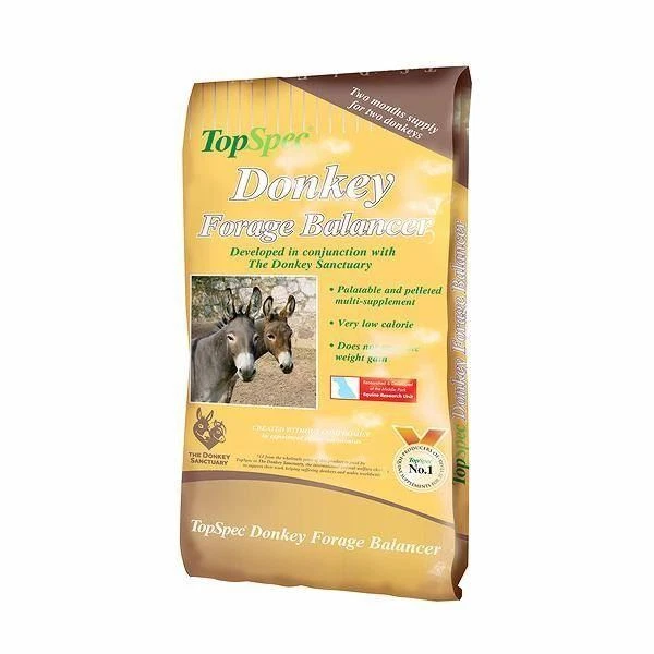 TOPSPEC DONKEY FORAGE Balancer 20kg Donkey Forage Feed £51.16 - PicClick UK