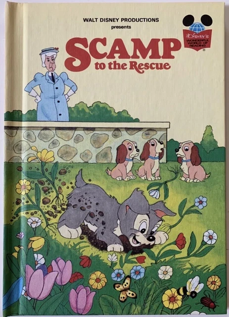 DISNEYS WONDERFUL WORLD Of Reading Scamp To The Rescue Hardcover £7.99 ...