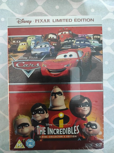CARS & THE Incredibles DVD Box Set Limited Edition New & Sealed Disney ...