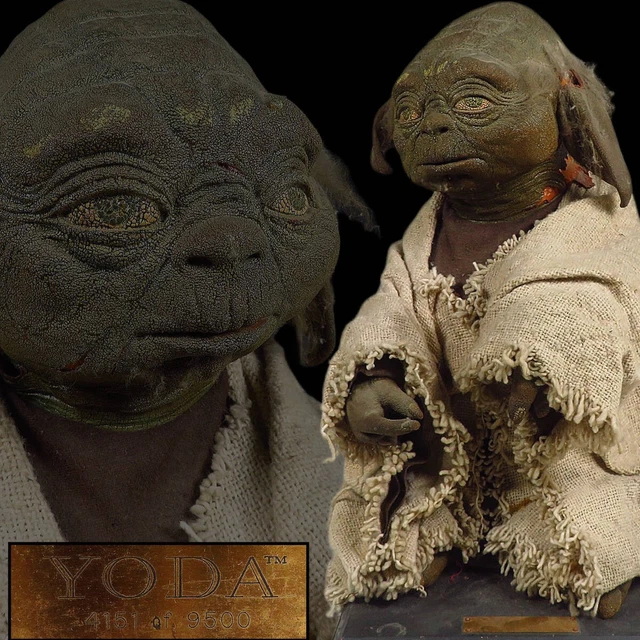 STAR WARS YODA life-size figure made by lllusive Size H 63cm SAKURAYA F ...