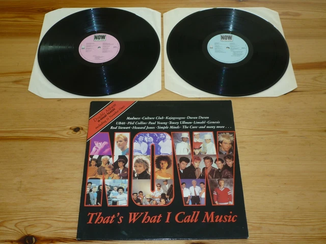 NOW THAT'S WHAT I CALL MUSIC VOLUME 1 1980s COMPILATION VINYL LP RECORD ...