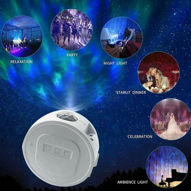 LED STARRY SKY Projector Light Ocean Wave Star Galaxy Night Lights Mood Lamps £25.57 - PicClick UK