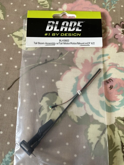 BLADE TAIL BOOM Assembly W/tail Motor/rotor/mount MCP X/2 BLH3602 £16. ...