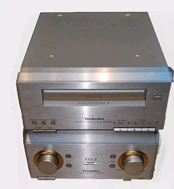 TECHNICS SE-HD350 Amplifier & RS-HD350 Stereo Cassette Deck - Spares ...