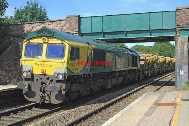PHOTO CLASS 66 66414 Freightliner Poerhaul Livery Hatton 12-07-20 £1.35 ...