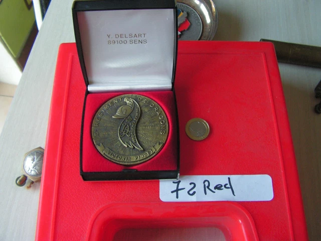 MEDAILLE REGIMENT DE dragons en boite (72 red ) EUR 6,00 - PicClick FR