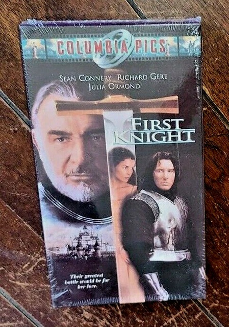 FIRST KNIGHT (VHS, 2001, Columbia Pictures) Sean Connery/Richard Gere ...
