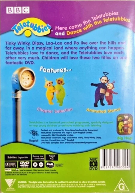 TELETUBBIES (DVD, 2002) VGC, Very Rare Children's Classic - FREE ...