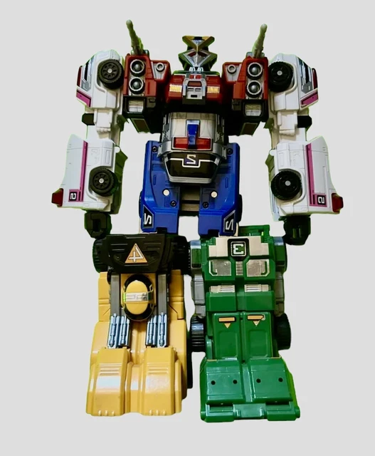POWER RANGERS DELUXE Turbo Rescue Megazord EUR 74,85 - PicClick FR