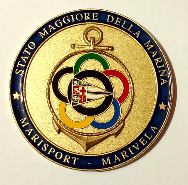 MEDAGLIA STATO MAGGIORE della Marina Marisport Marivela vintage EUR 25 ...