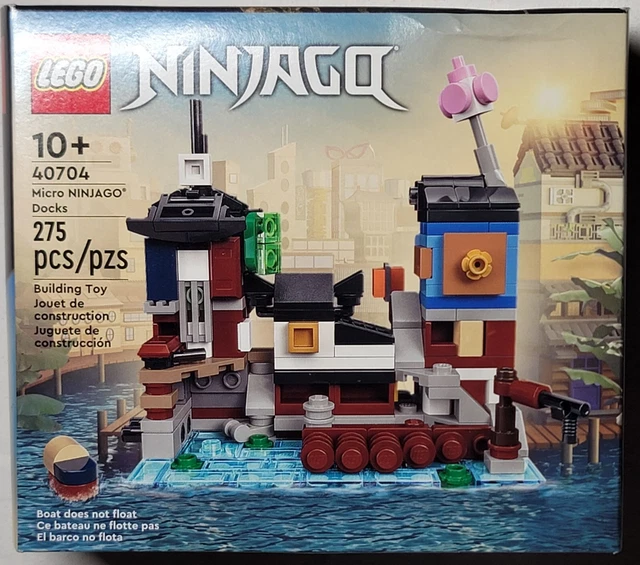 LEGO (40704) 🛳 Micro Ninjago Docks 🚤 | NEW | LIMITED EDITION | FREE ...