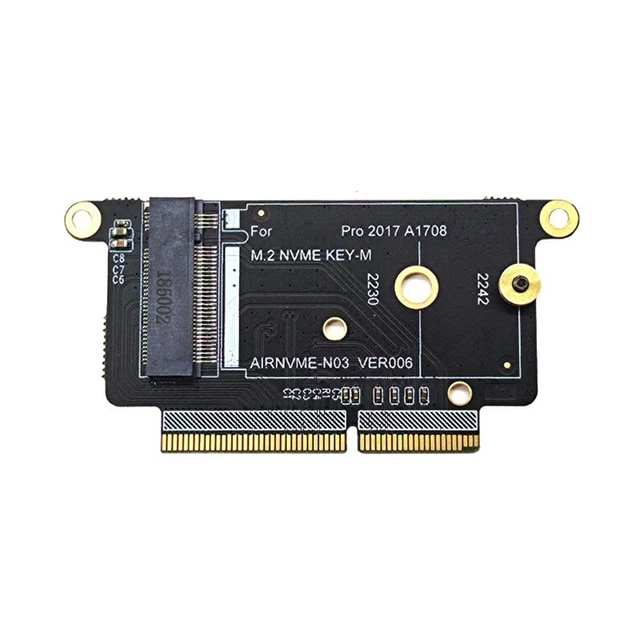 A1708 M.2 ADAPTATEUR SSD NVMe PCI Express PCIE Vers NGFF M2 SSD ...