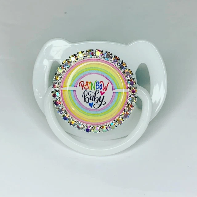 CUSTOM MADE PERSONALISED Baby Dummy Soother Dummies Charm Clip Boys ...