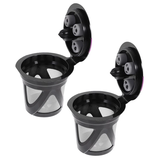 2 PCS REUSABLE Plastic Coffee Drainers Compact Coffee Filter ...