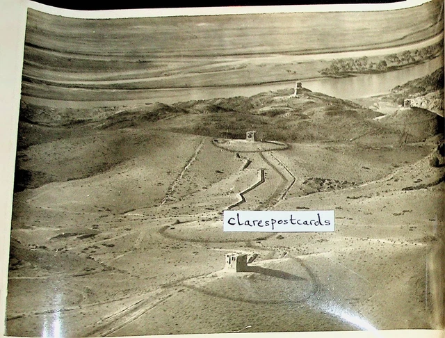 ORIGINAL WWI AERIAL photo MOHMAND BLOCKADE Pakistan RAF Vintage ...
