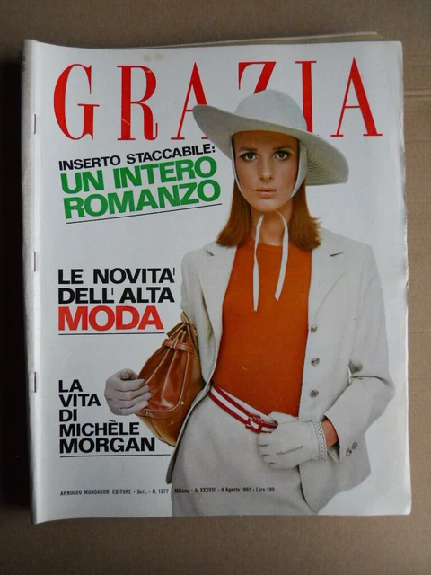 GRAZIA N 1277 1965 - Michele Morgan - Rivista di moda [G737] EUR 9,15 ...