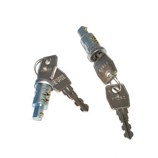 LAND ROVER DEFENDER Replacement Door Lock Barrel & Key Set x2 - MTC6503 ...
