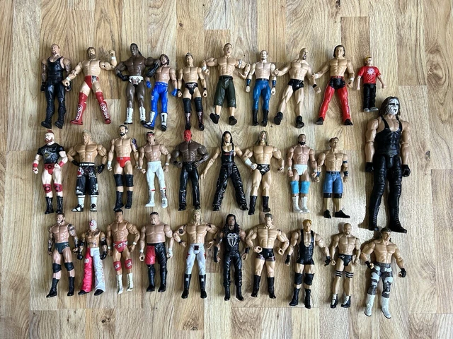 WWE HUGE WRESTLING Figures Bundle X 30 Mattel Jakks Set Job Lot WWF £38 ...