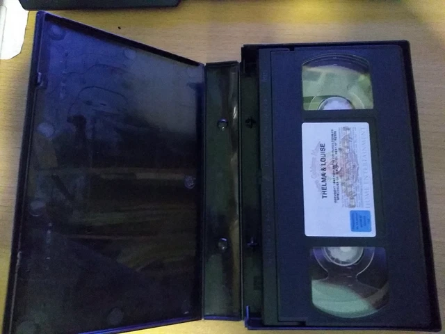 VHS-MGM THELMA & Louise - VHS/Action/Geena Davis/Susan Sarandon/Harvey ...