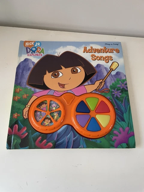 NICK JR DORA The EXPLORER ADVENTURE SONGS PLAY-A-SONG - Hardcover Book ...