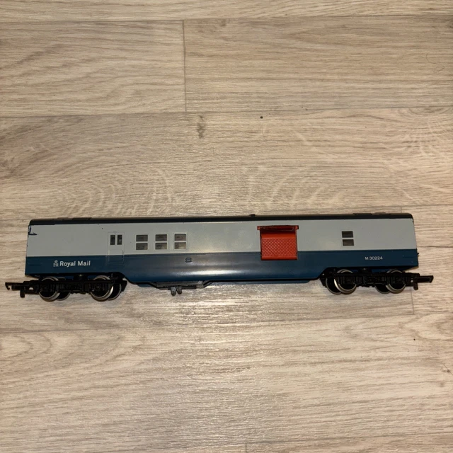 HORNBY R119 BR Royal Mail Operating Mail Coach M30224 00 Gauge blue ...