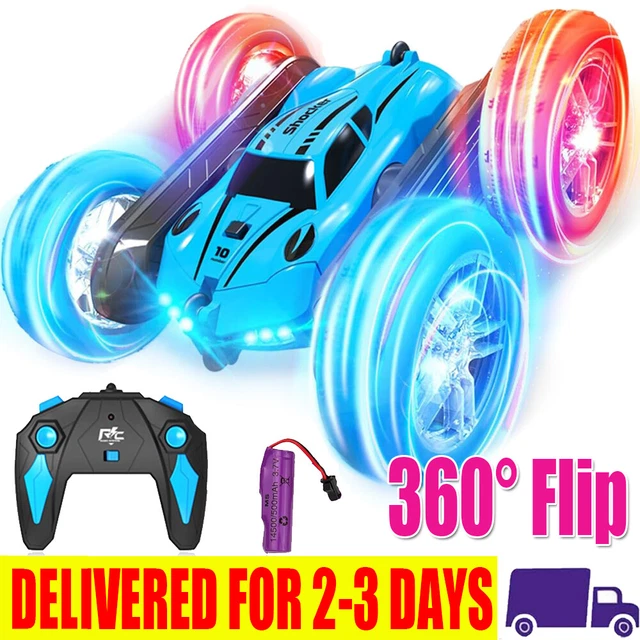 REMOTE CONTROL CARS RC Stunt Car 4WD 2.4 Ghz Remote Control Car with ...