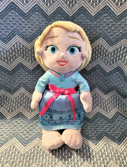 DISNEY PARKS DISNEY'S Babies Frozen Princess Elsa Baby 12" Plush Doll ...
