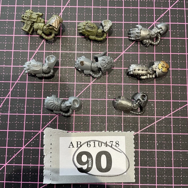 SPACE MARINE TERMINATOR Power Fists Warhammer 40k Conversion Spare Bits ...