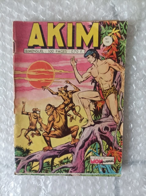 ANCIENNE REVUE BANDE-DESSINÉE - Mon journal Bimensuel - Akim - n°191 - cla EUR 8,90 - PicClick FR
